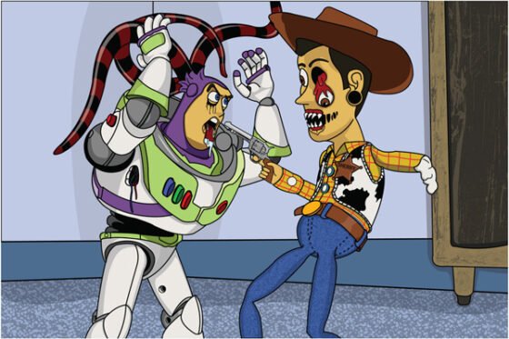 Good Cartoon Characters Turned Very, Very Evil